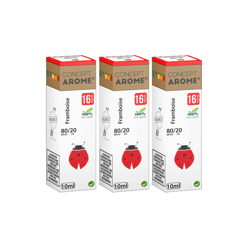 E-liqude Conceptarome Framboise 30ml