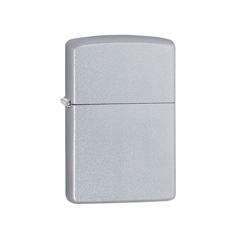 Zippo chrome satin finish