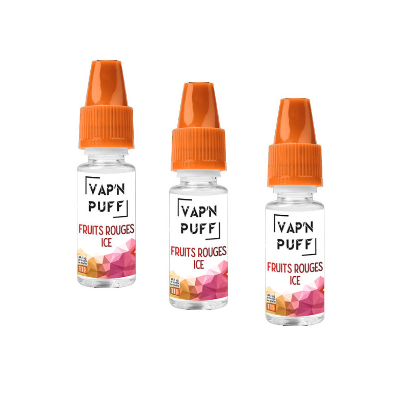 E-liquide Vap'N Puff Fruits Rouge ice 30ml