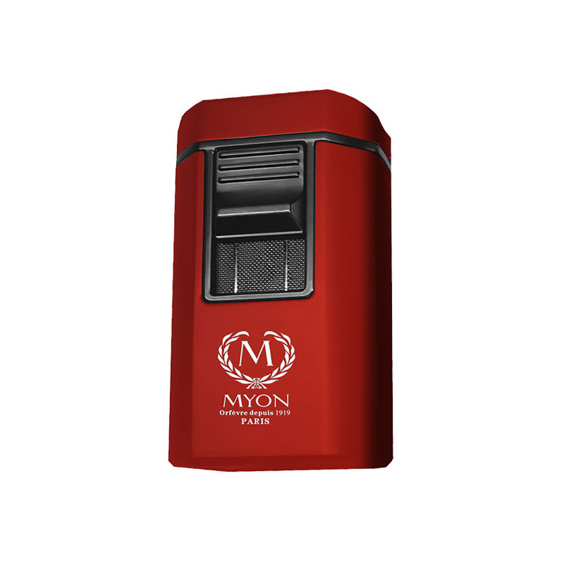 Briquet Myon Pyramid Red 4 jets