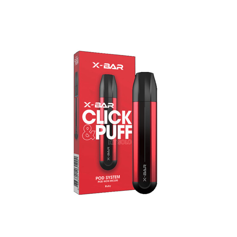 Batterie X-Bar Click&Puff Ruby